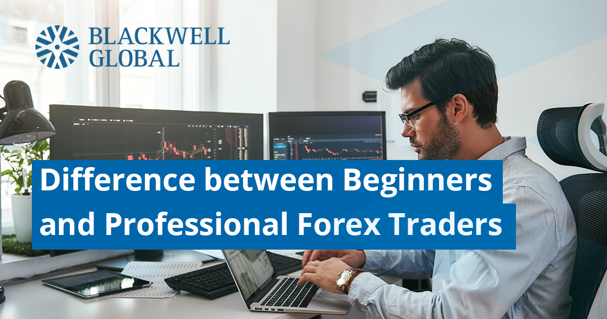 Difference between Beginners and Professional Forex Traders